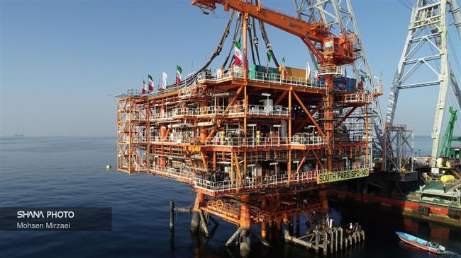 Another gas rig comes on line at Iranian offshore reserve in Persian Gulf